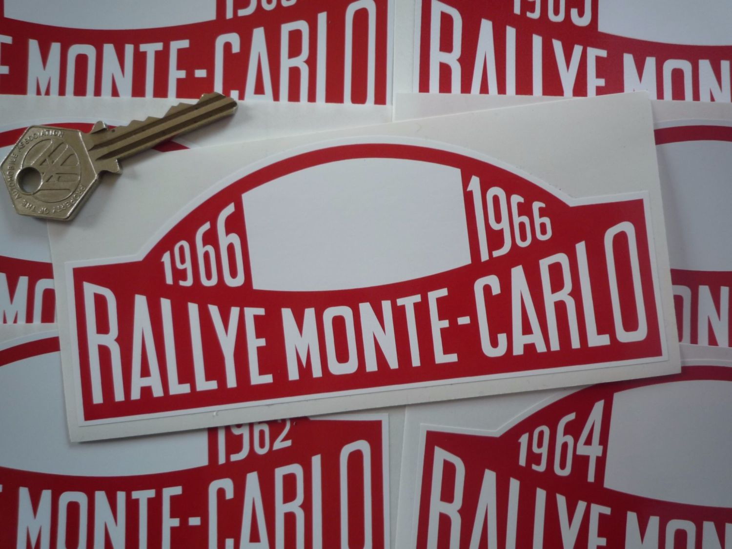 Rallye Monte-Carlo, Automobile Club De Monaco Sticker. 5".