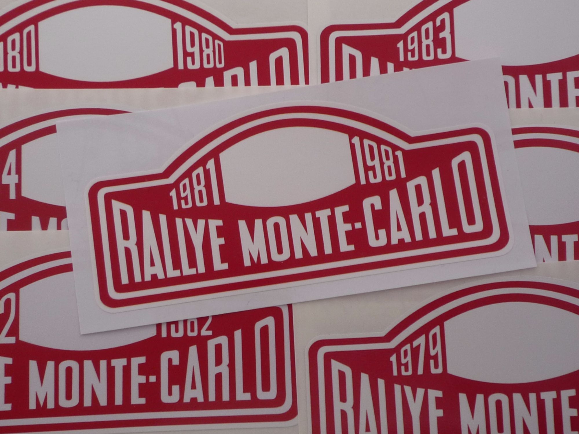 Rallye Monte-Carlo, Automobile Club De Monaco Sticker. 5".