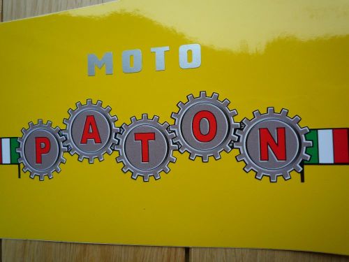Classic Motoring Decals & Stickers from Paioli to Pure