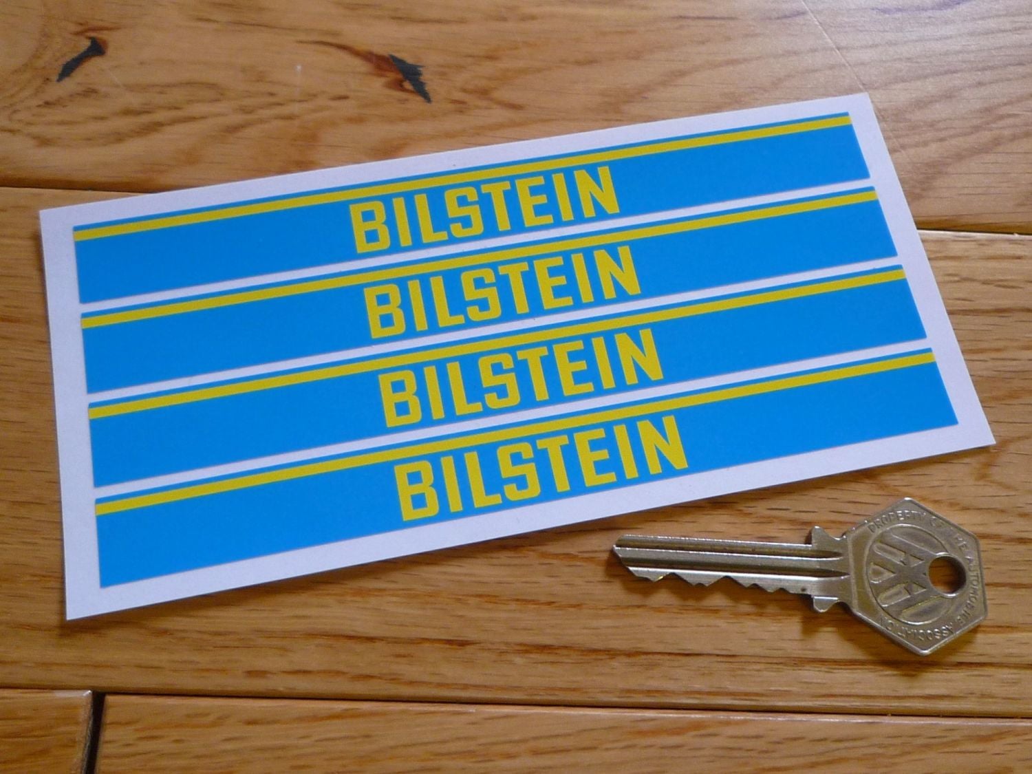 Bilstein Later Logo Stickers 6" Pair