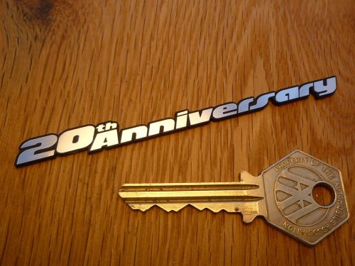 Volkswagen VW Golf Gti Mk3 20th Anniversary Sticker. 7".