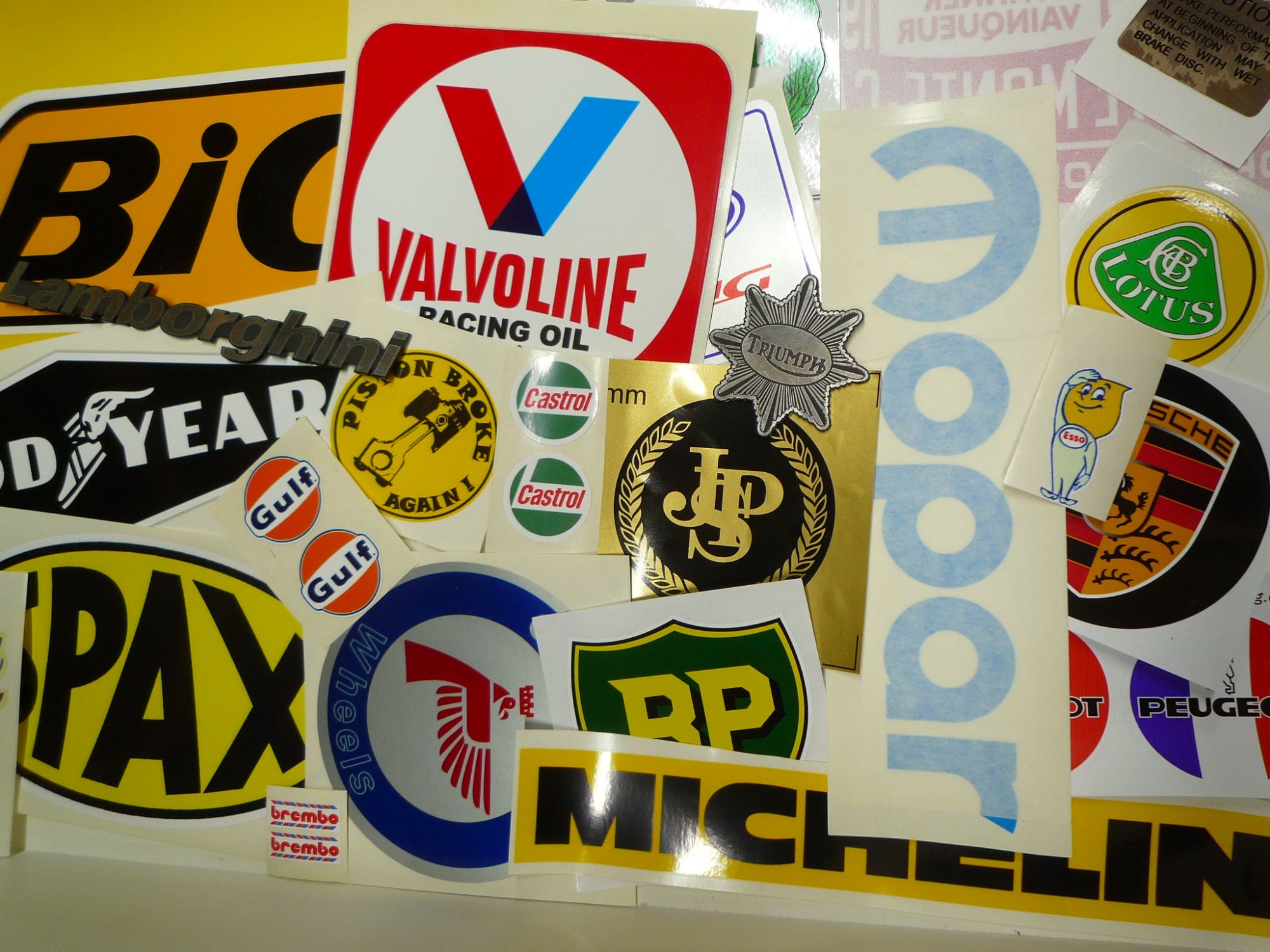 British Classic Racing Range of Scrapbooking Stickers Small Scale ...