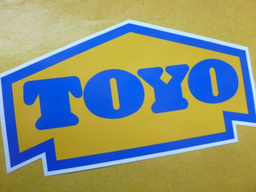 Toyo Sumo Head Style Vinyl Sticker. 4" or 6".