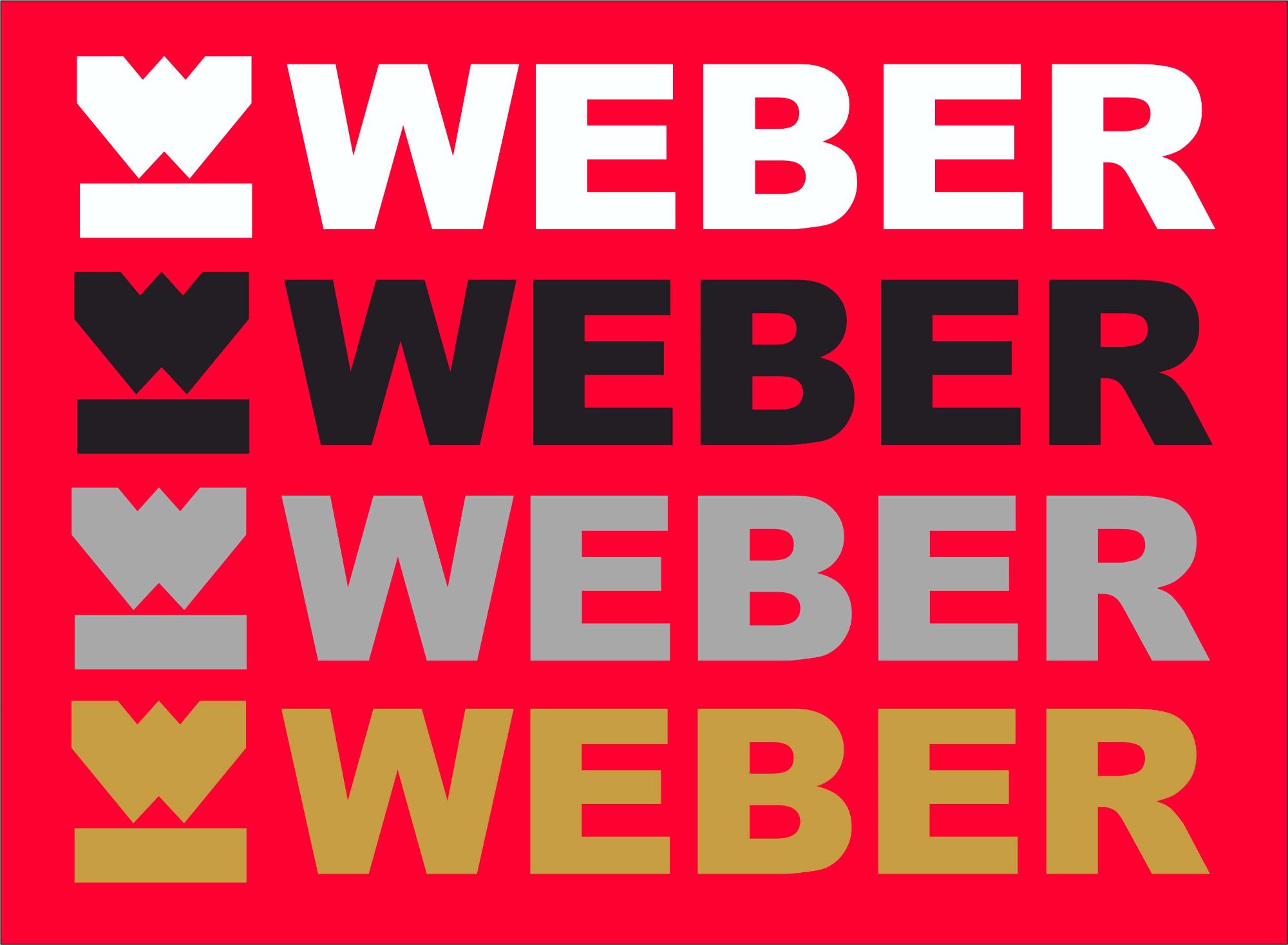 Weber Shelf Edge Sticker 12"