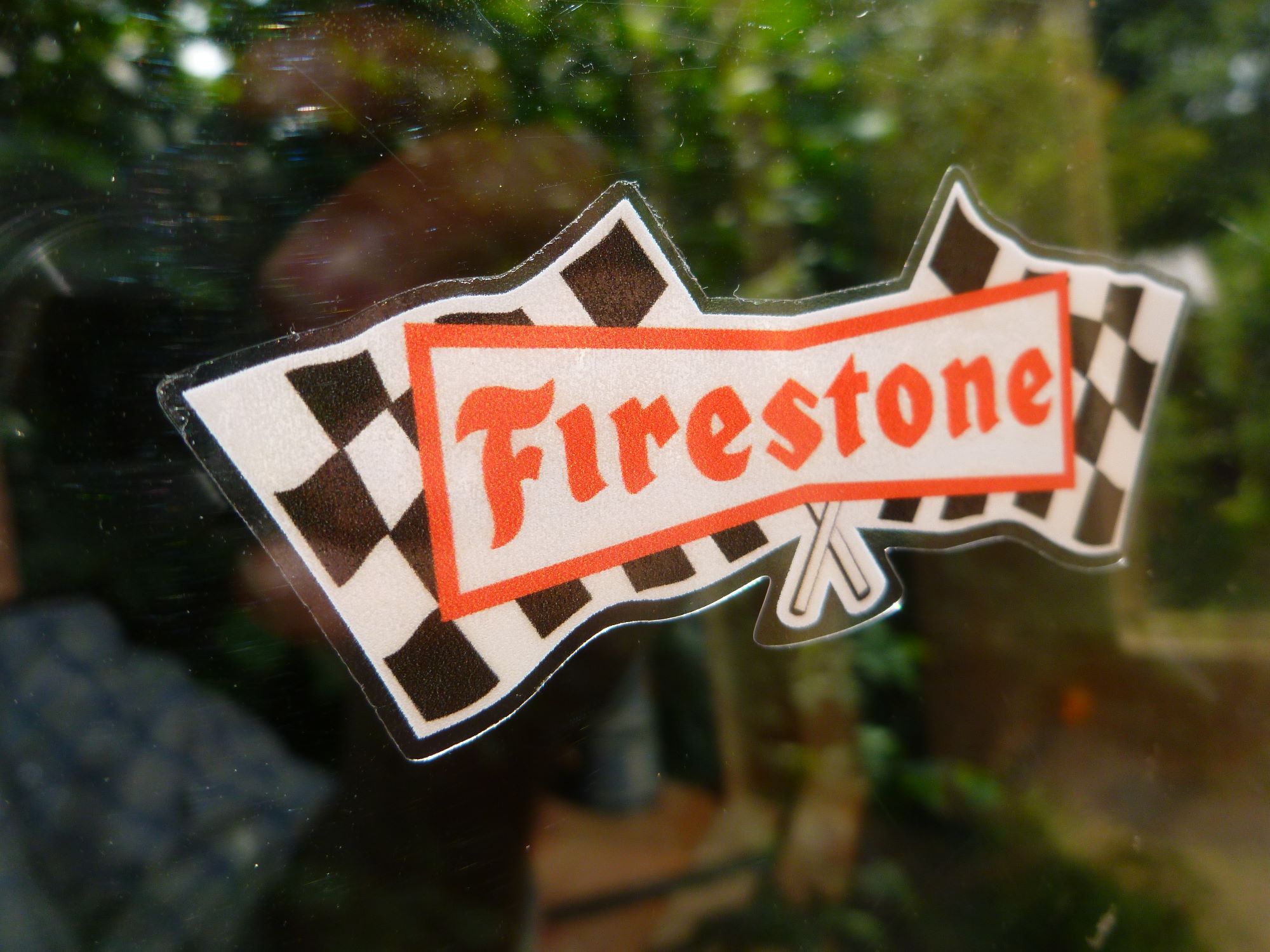 Firestone The Lampert Company Obolong Sticker. 8".