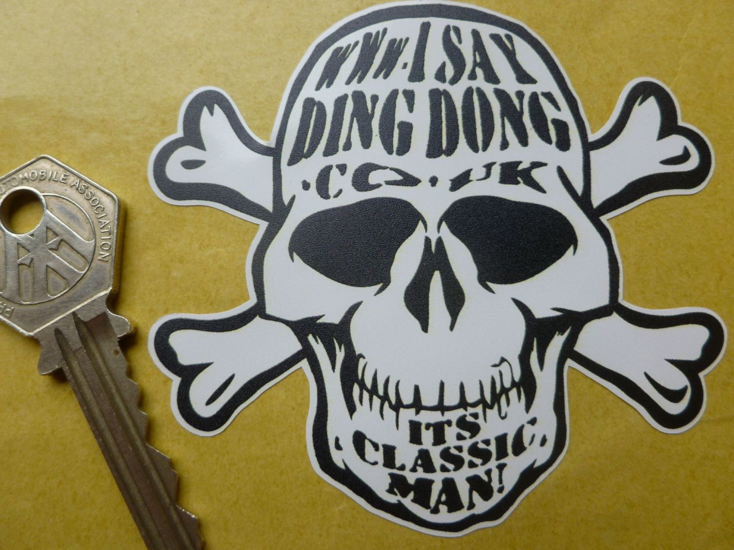 I Say Ding Dong Speech Bubble Stickers