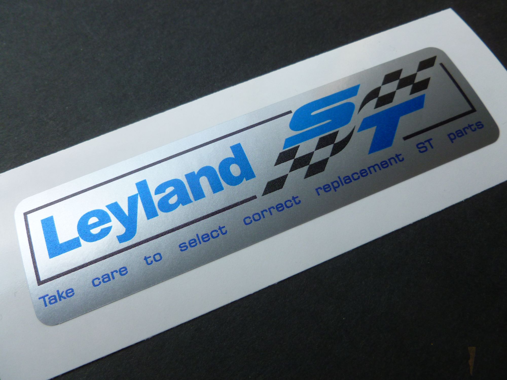 Lucas Genuine Spare Parts Sticker 3.25"