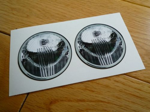 Carello Cut Vinyl Stickers - 6" Pair