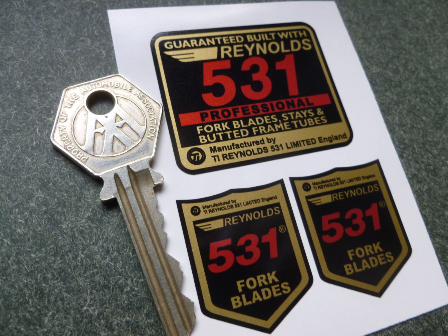 Reynolds 531 Competition Sticker - 40mm