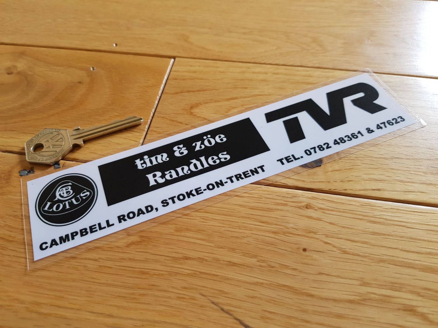 TVR - I Say Ding Dong Shop - Buy Stickers, Decals & Unique Automobilia ...