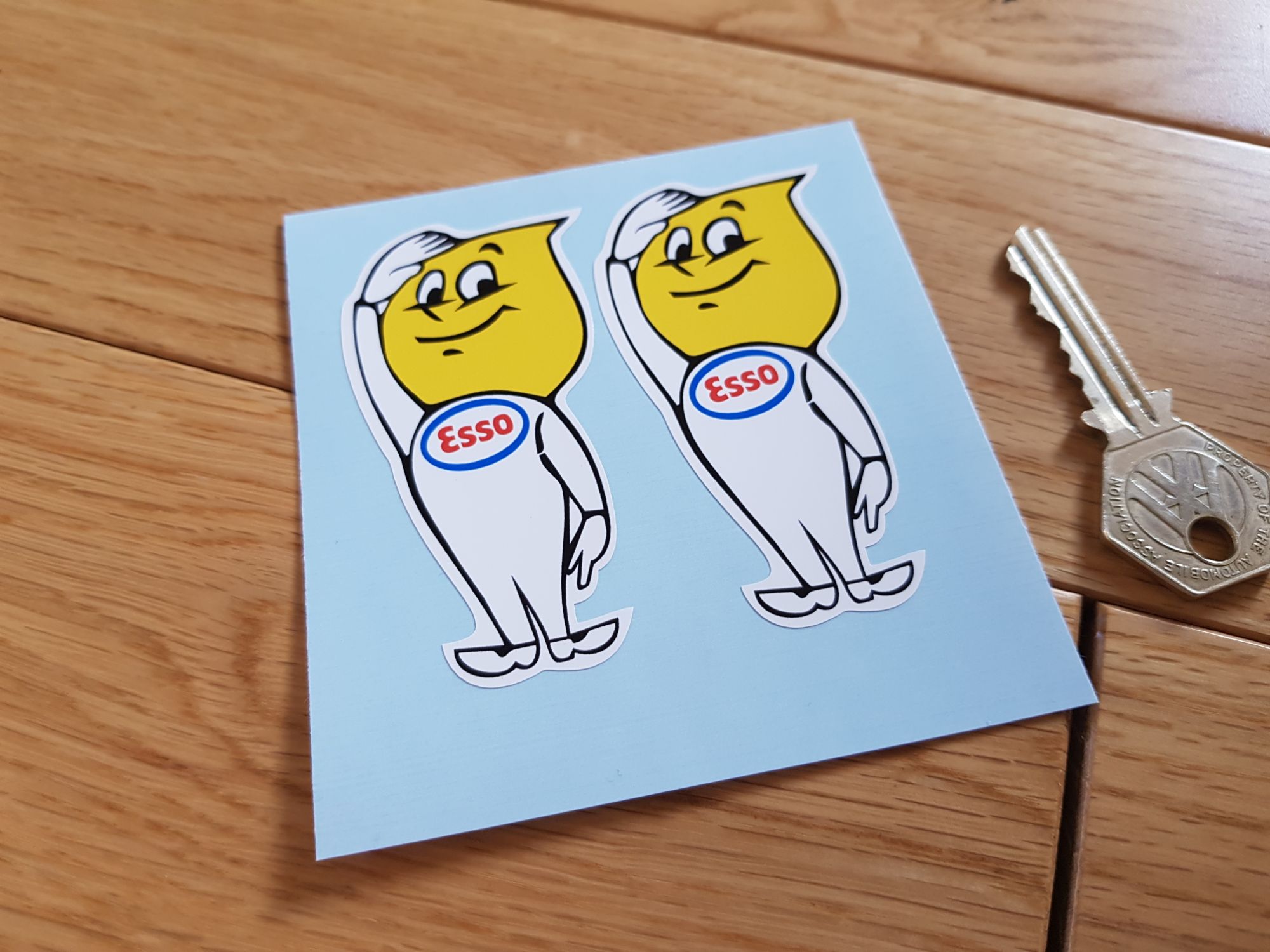 Esso Blue The Finest Paraffin Ever! Sticker - 5" or 7"