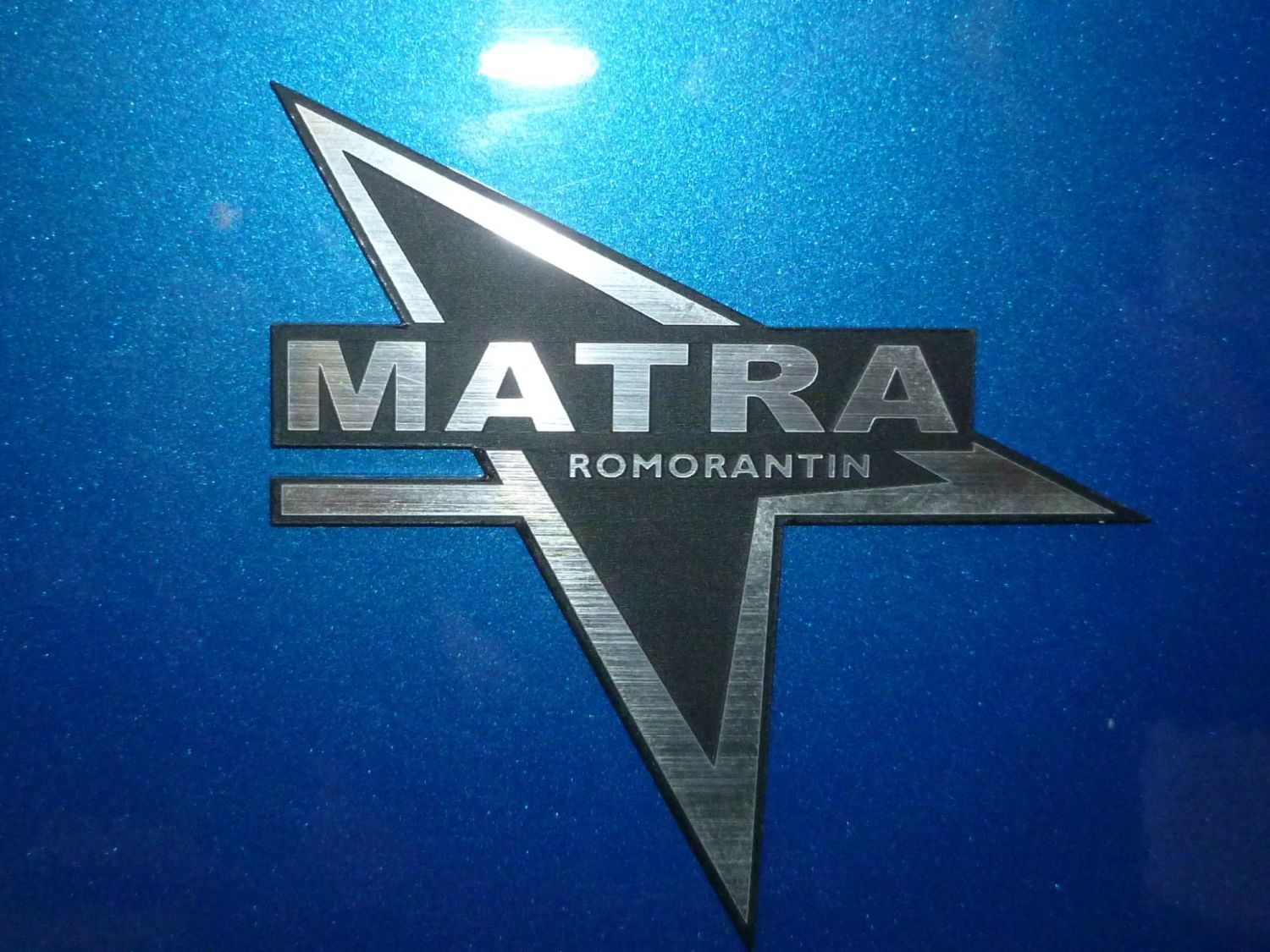 Matra Circular Cockerel Logo Sticker - Close Cut - 4"