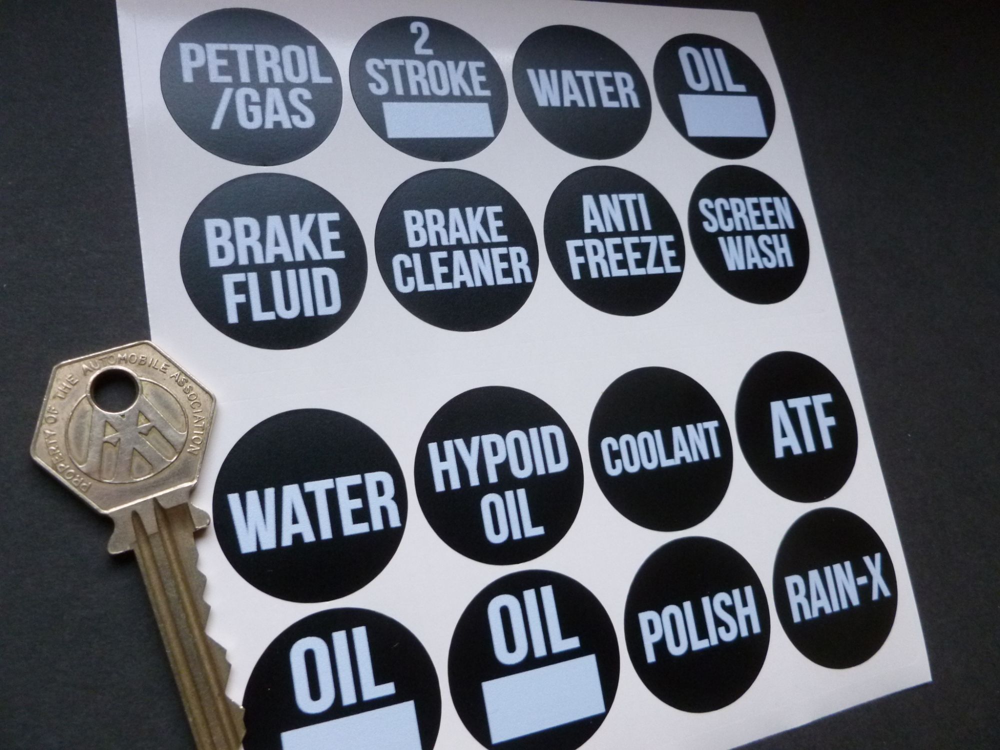 Fuel/Oil/Fluid - I Say Ding Dong Shop - Buy Stickers, Decals & Unique ...