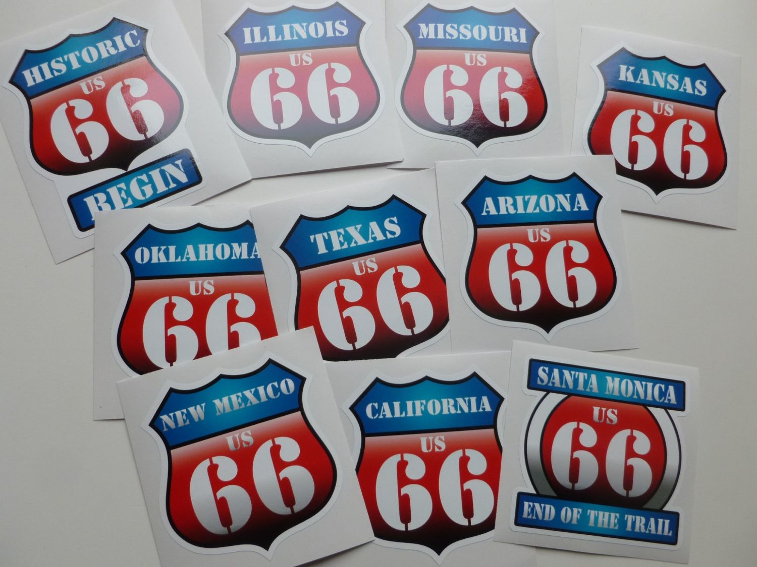 Route 66 - I Say Ding Dong Shop - Buy Stickers, Decals & Unique ...