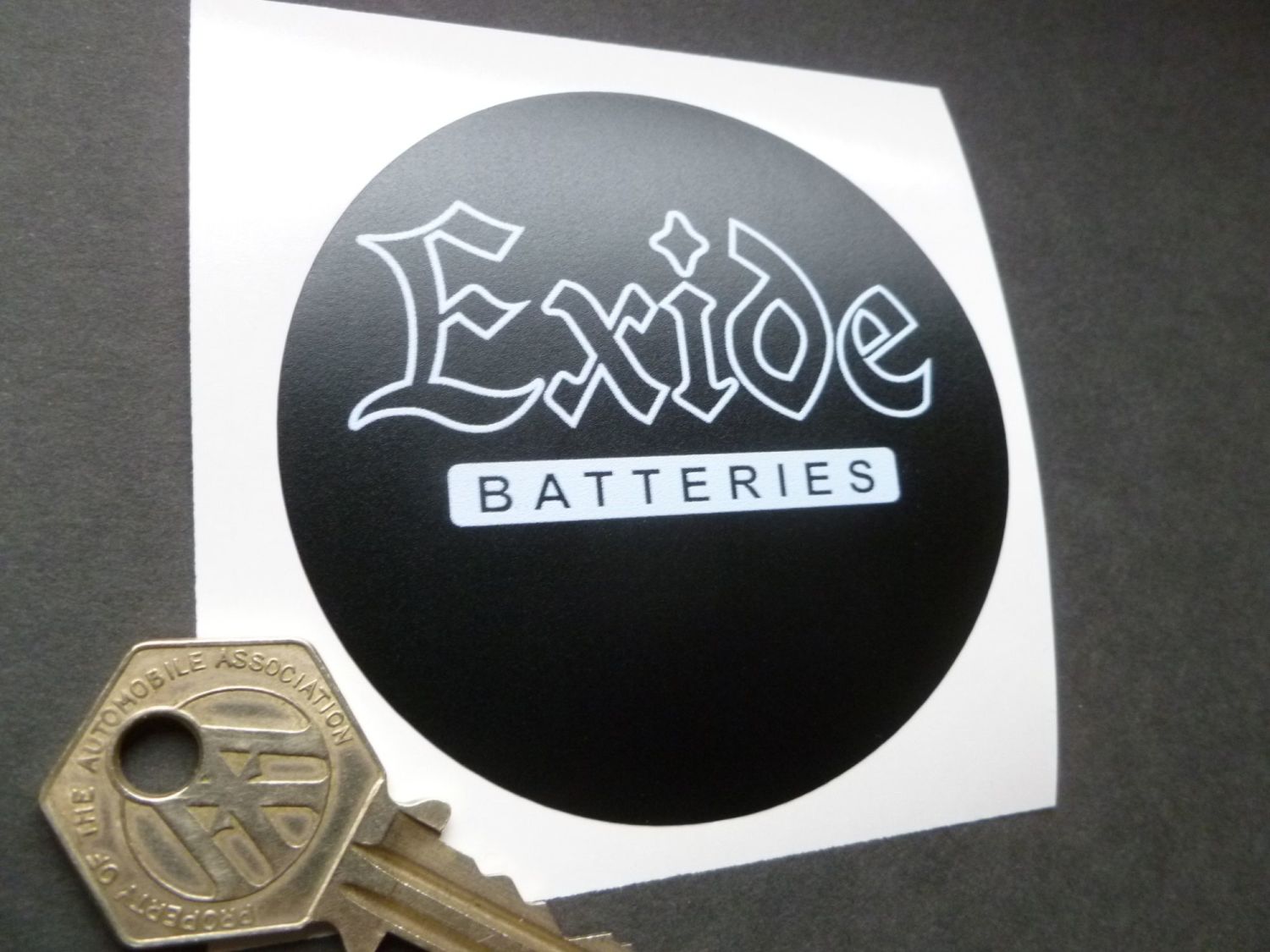 Exide - I Say Ding Dong Shop - Buy Stickers, Decals & Unique Automobilia.