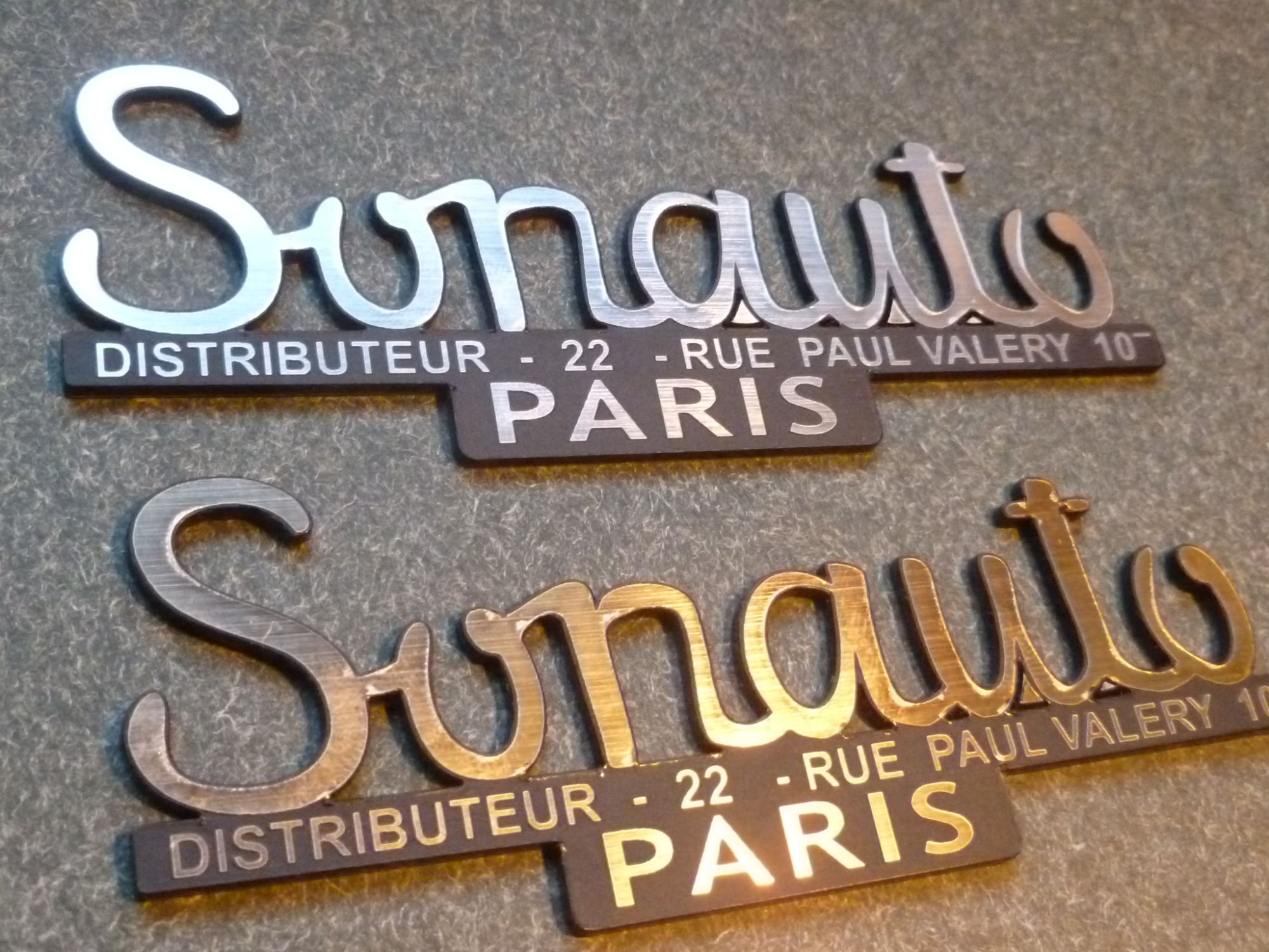 Premier Supertanium Cap Screws Stickers - 6" Pair