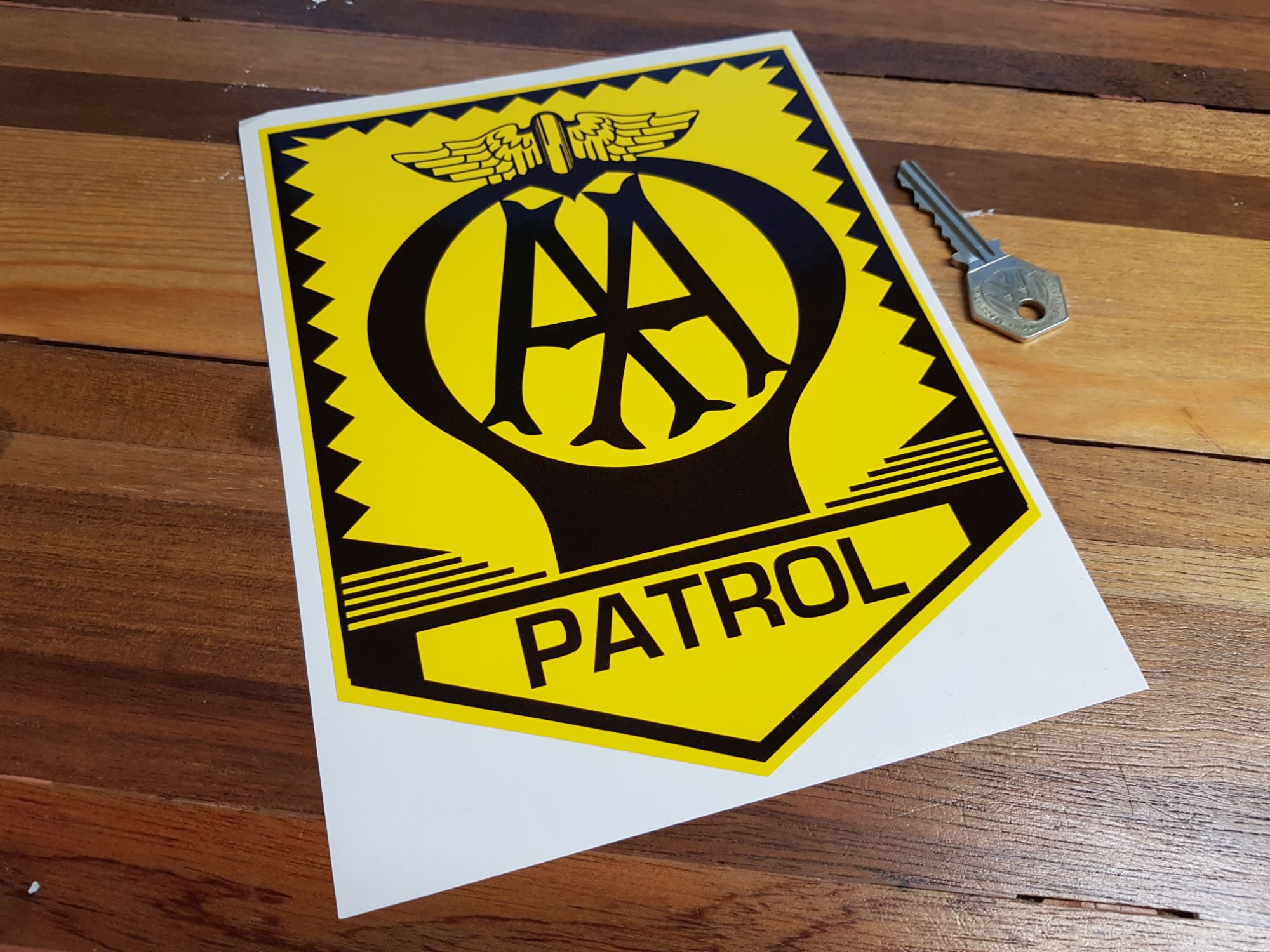 BSA AA Sidecar Banner Art. 28" x 22".