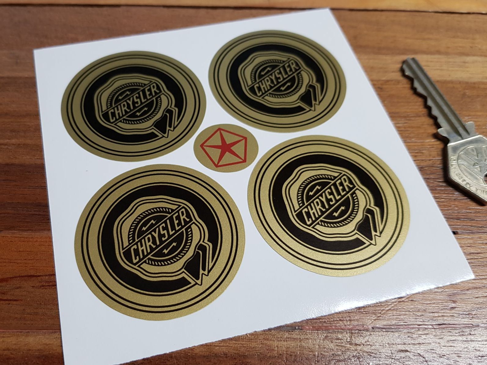 Chrysler Automotive Stickers