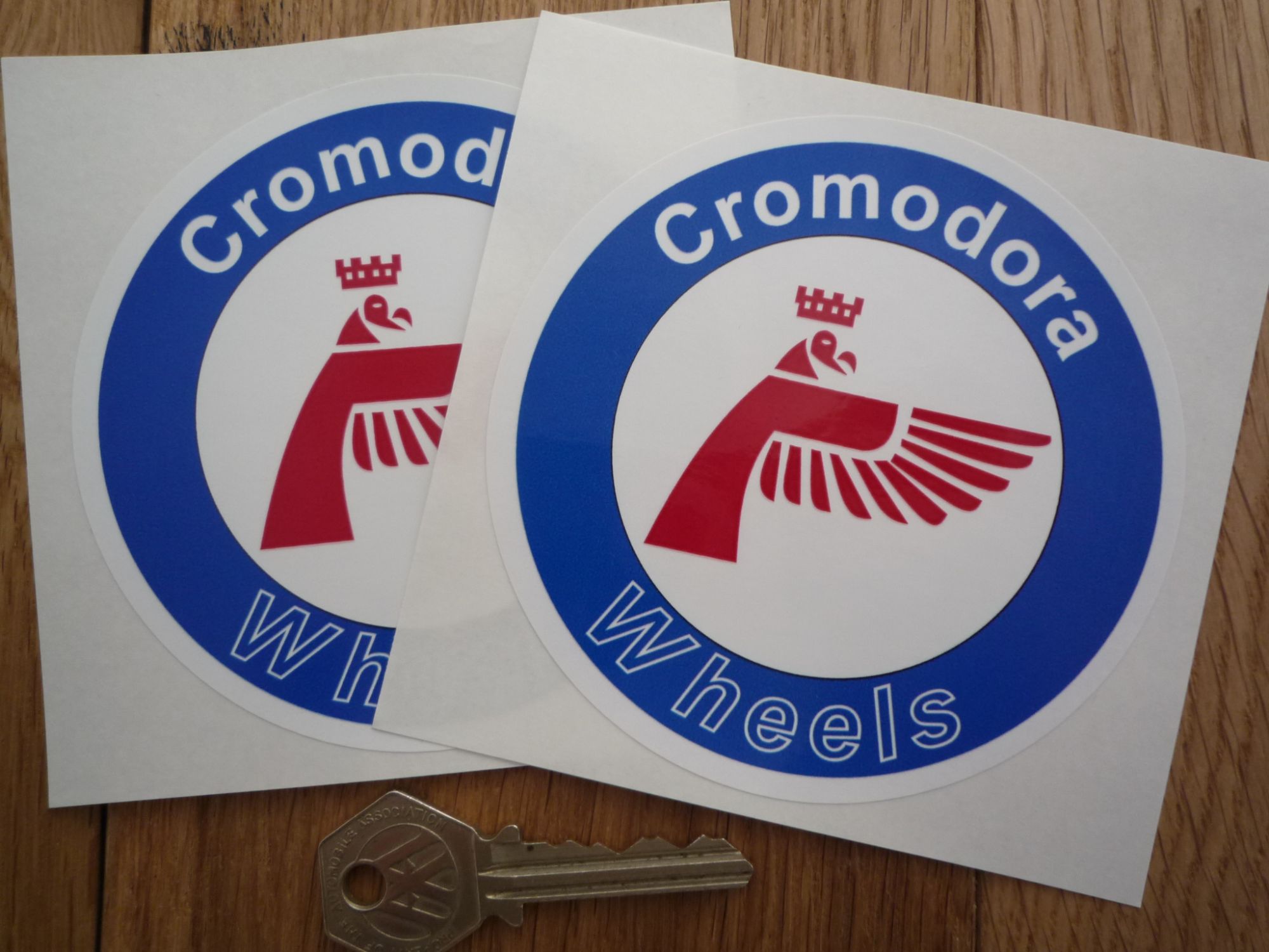 Seat Text Stickers 6" Pair