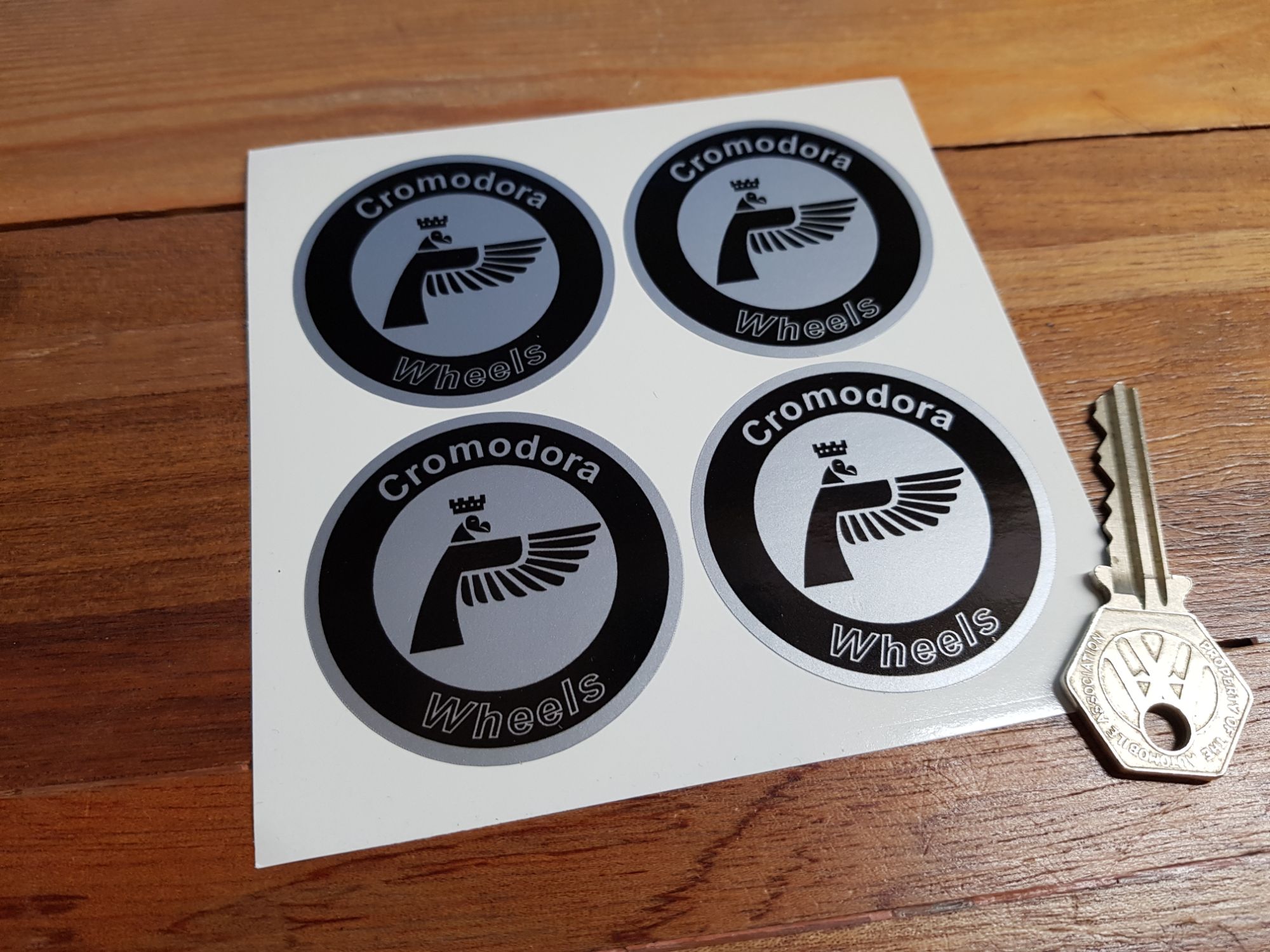 Cromodora Wheels Automotive Stickers