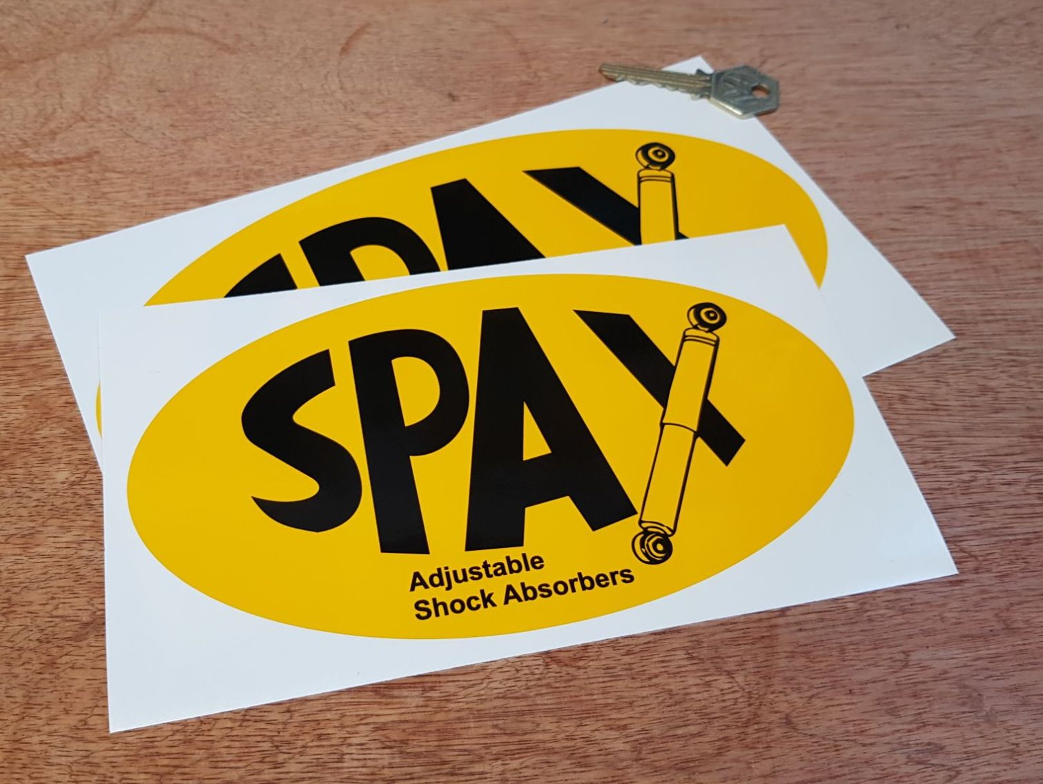 EBC Oblong Stickers 3.25" Pair