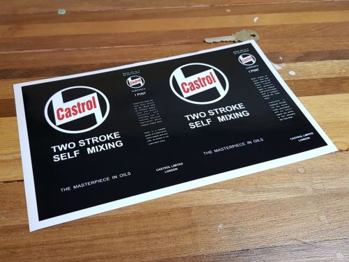 Castrol Oils & Lubricants - I Say Ding Dong Shop - Buy Stickers, Decals ...