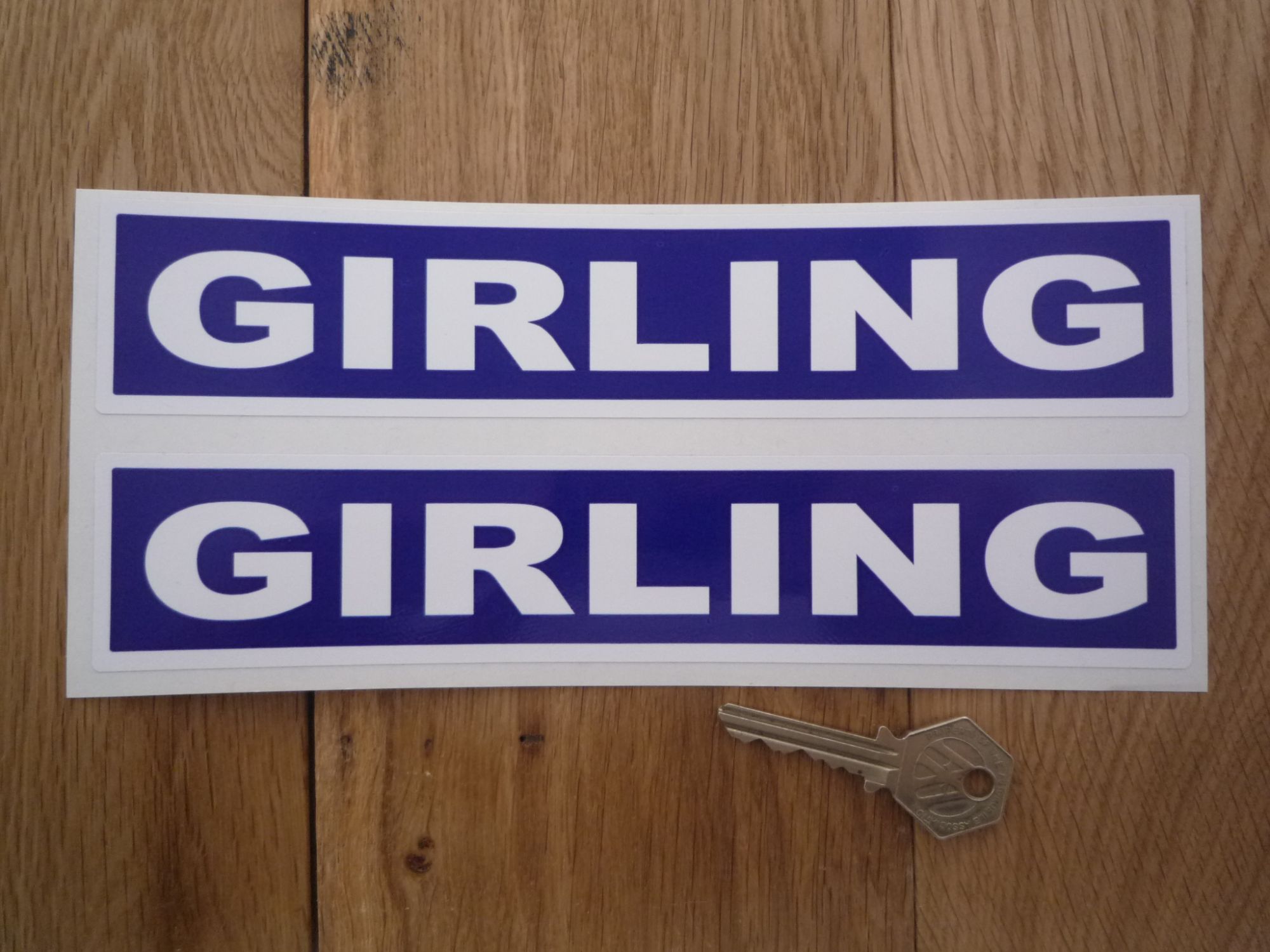 Girling Limited British Made Stickers - 4" Pair