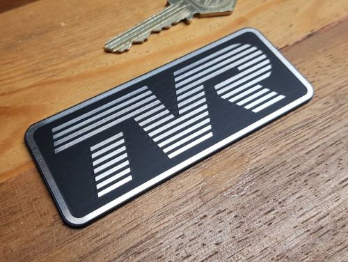 TVR Style Self-Adhesive Steering Wheel Badge. 39mm.