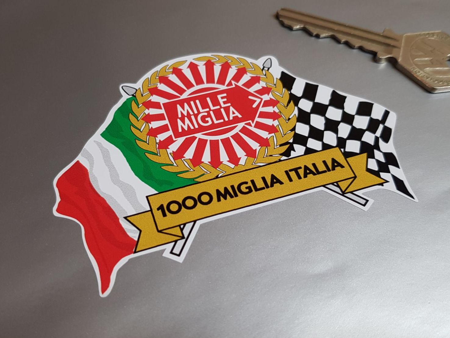Made In Italy Stickers. Set of 4.