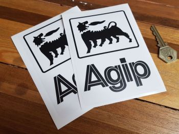 Agip Stickers for Classic Cars & Bikes
