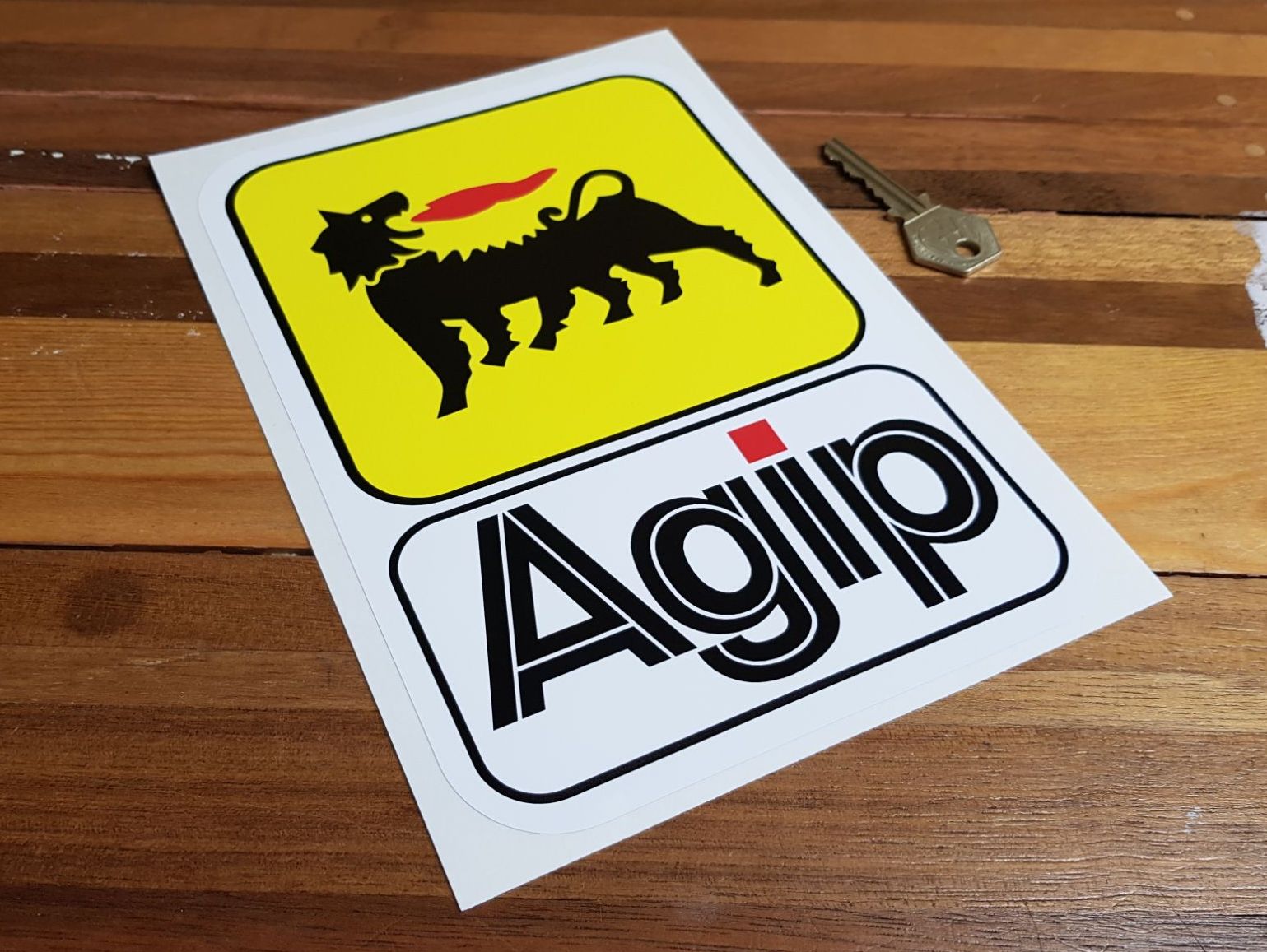 Agip Stickers for Classic Cars & Bikes