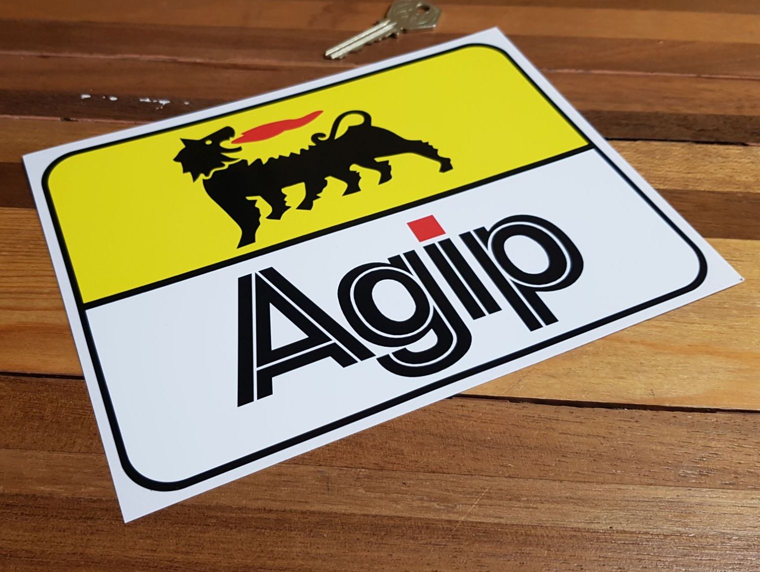 Agip Stickers for Classic Cars & Bikes