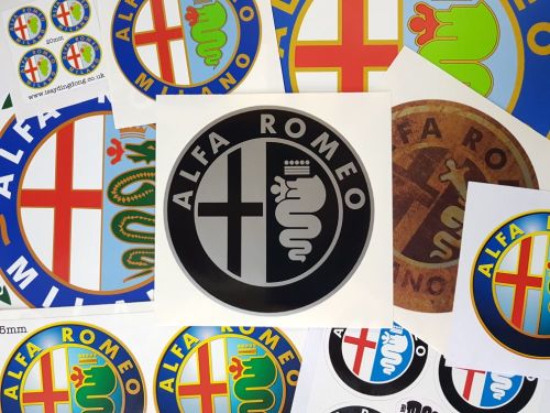 Alfa Romeo Sticker Decals