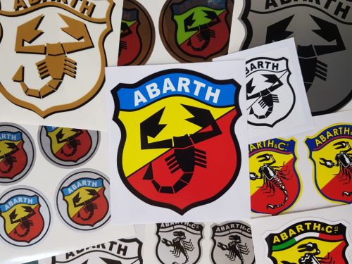 Abarth & Co Classic Car Stickers