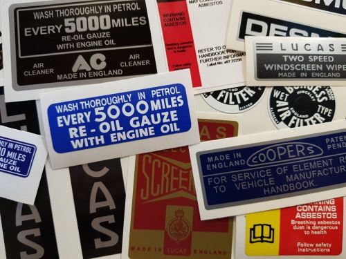 Austin Healey Automotive Stickers - Page 2