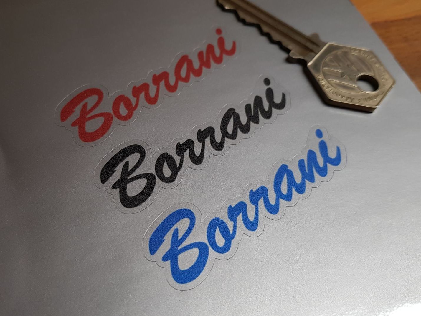 Borrani Wheels Decal Stickers
