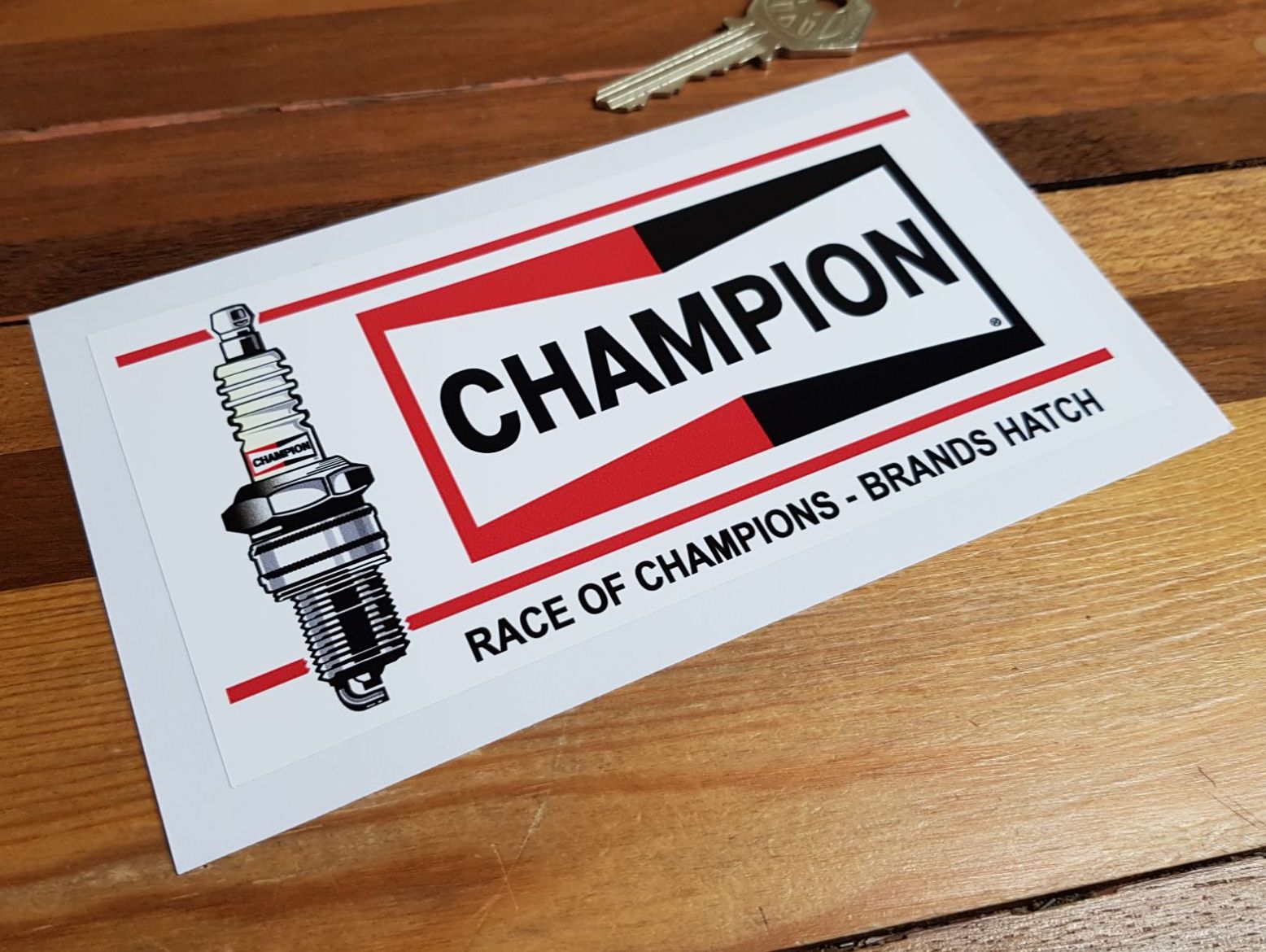 Champion Spark Plugs Automotive Stickers