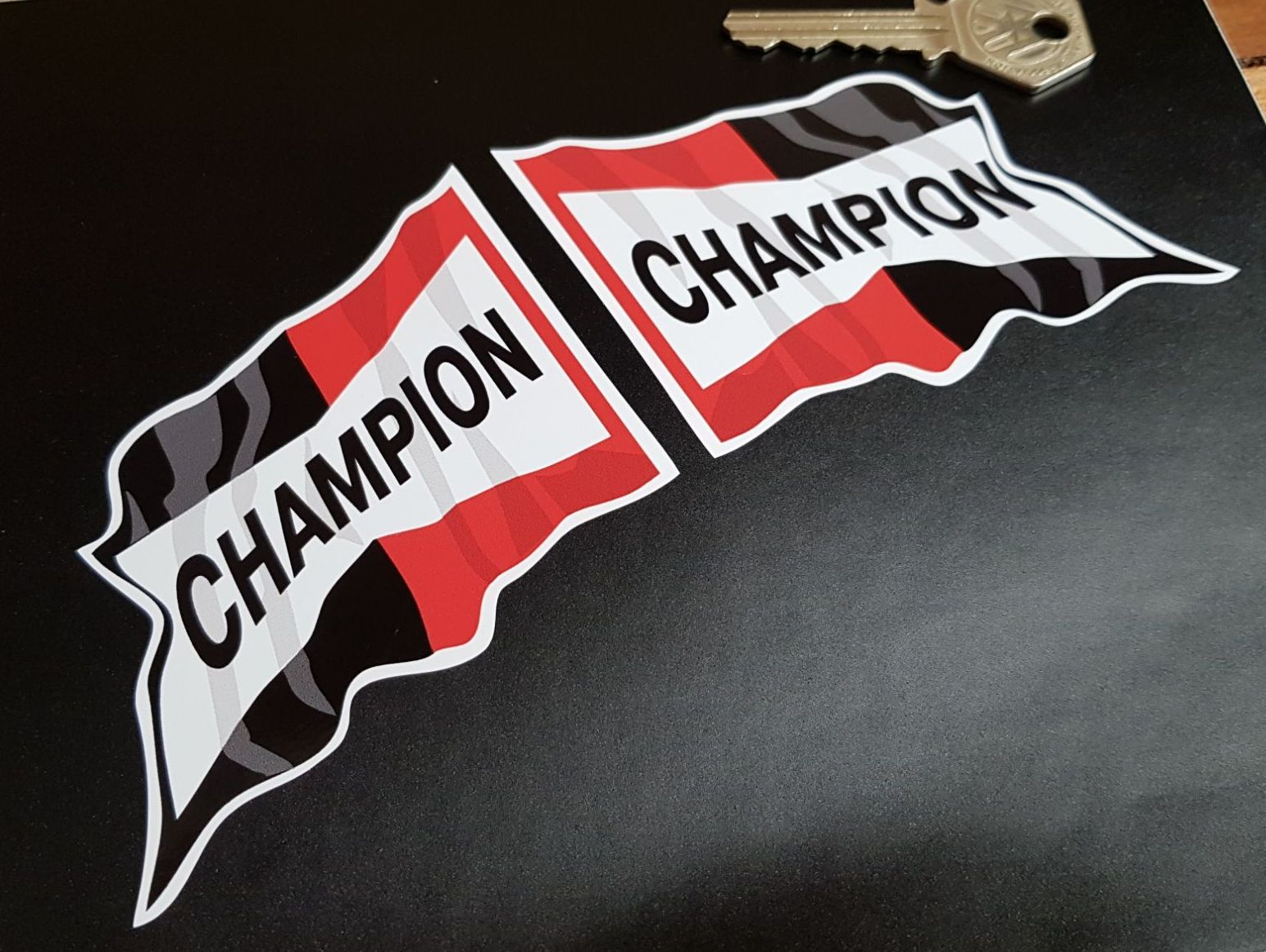 Champion Spark Plugs Automotive Stickers