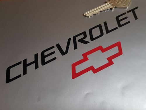 Chevrolet Logo Circular Laser Cut Self Adhesive Car Badge. 25mm.