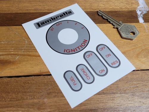 Piranha Electronic Ignition Oblong Sticker. 10".