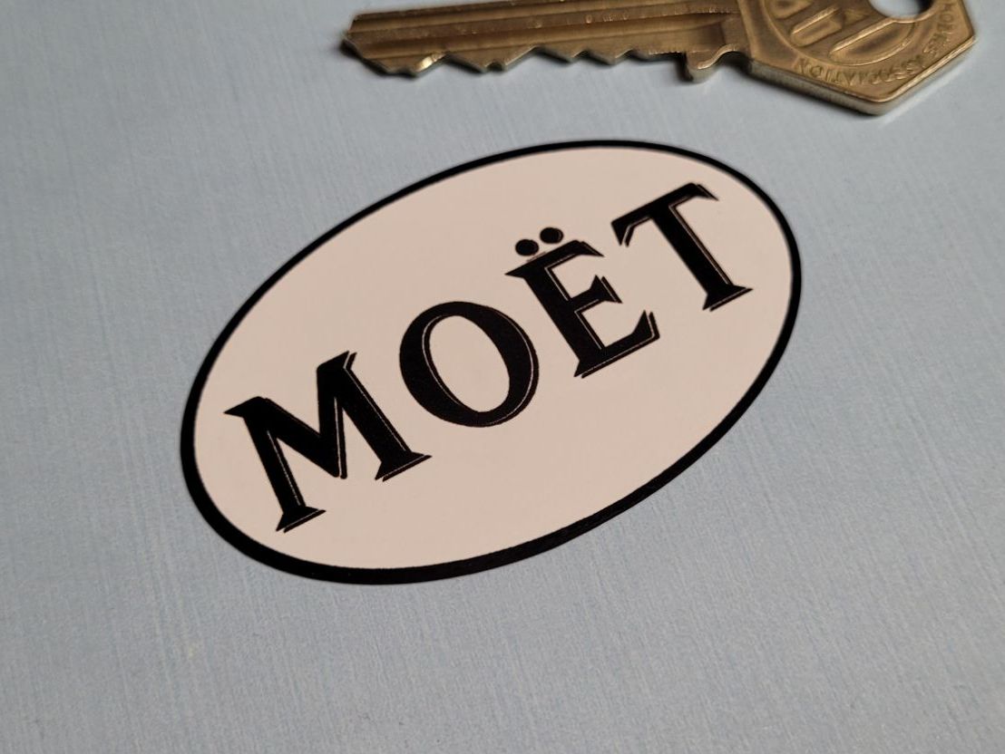 Moet - I Say Ding Dong Shop - Buy Stickers, Decals & Unique Automobilia.
