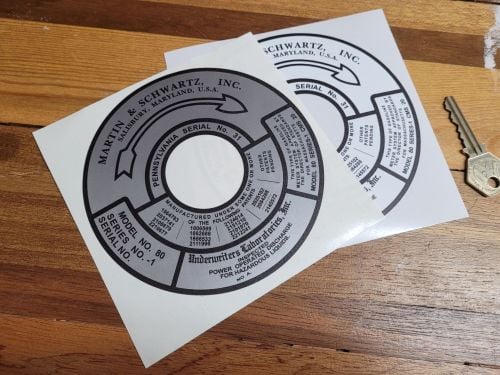 Petrol Pump Restoration Stickers & Decals - Page 2