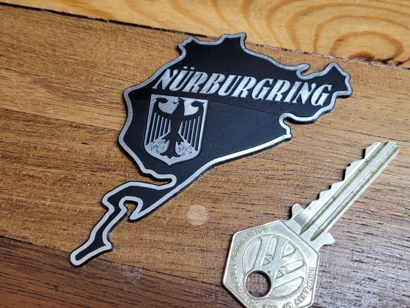 NSU Sales & Service Workshop Sticker. 23.5".