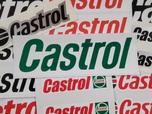 Castrol Automotive Decal Stickers