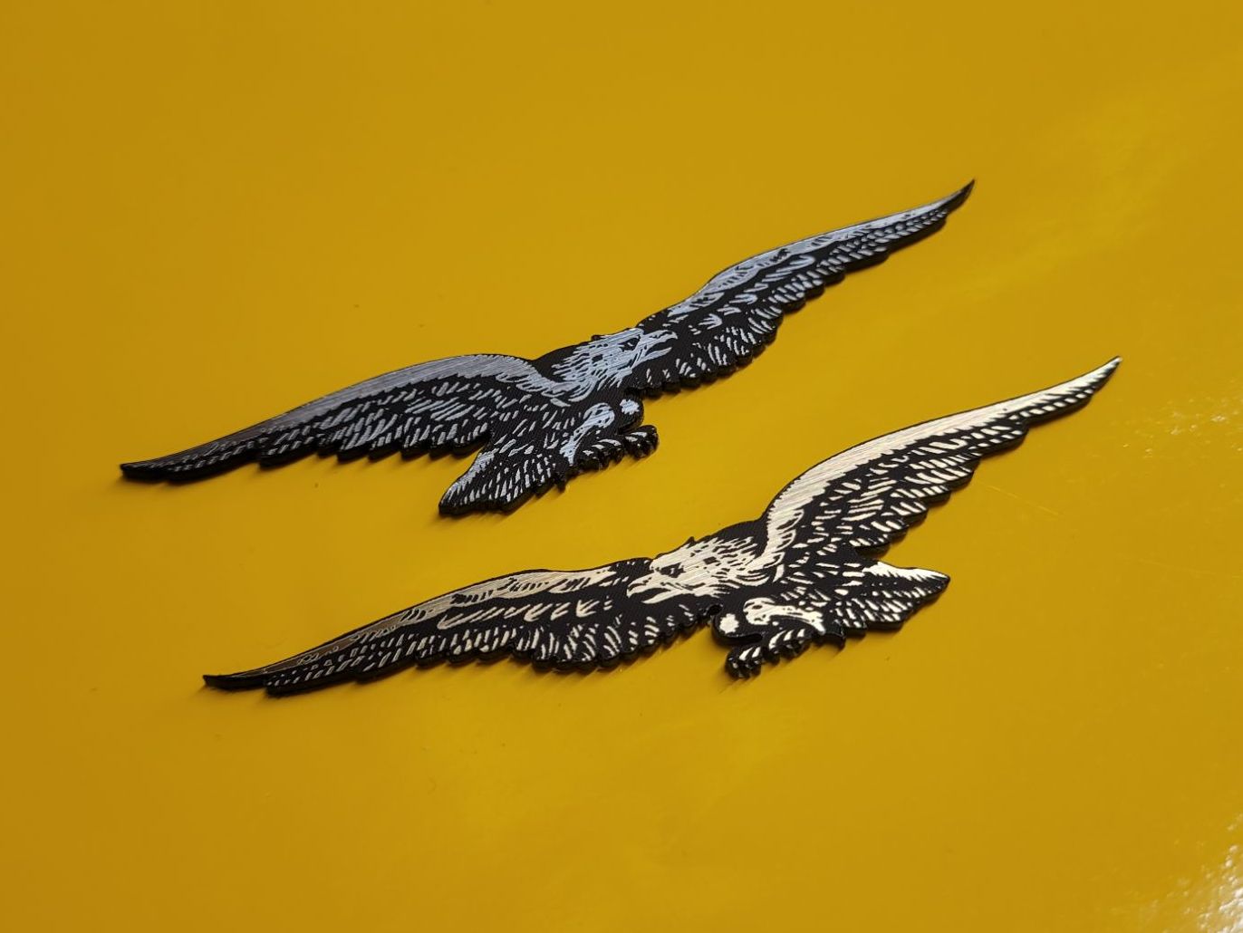 Reliant Eagle Sticker. 3", 6", or 12".