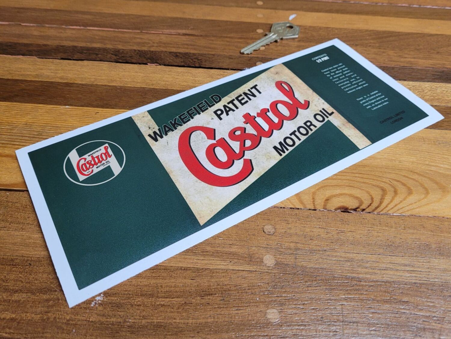 Castrol Wakefield - I Say Ding Dong Shop - Buy Stickers, Decals ...