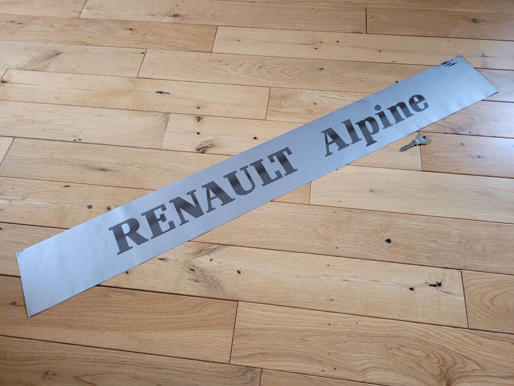 Renault Alpine Sticker 37" - Slight Second 147
