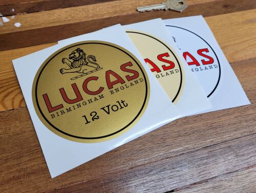 Lucas Car Batteries - I Say Ding Dong Shop - Buy Stickers, Decals ...