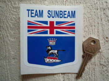 Sunbeam Rootes Group Logo Sticker. 2".