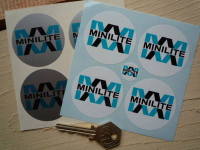 Minilite Logo Circular Sticker. 8".